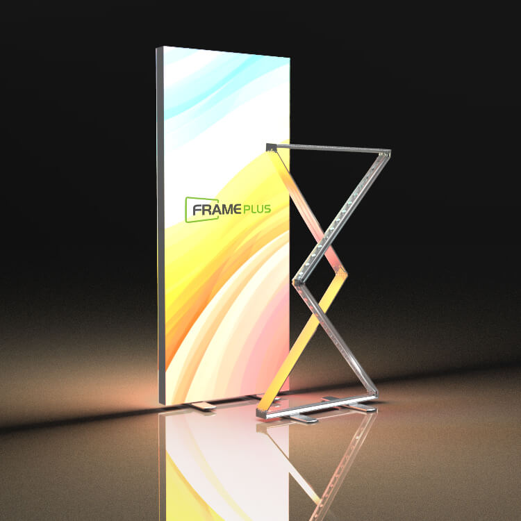 LED Lightbox Display | Backlit Lightbox for TradeShow – FramePlus ...