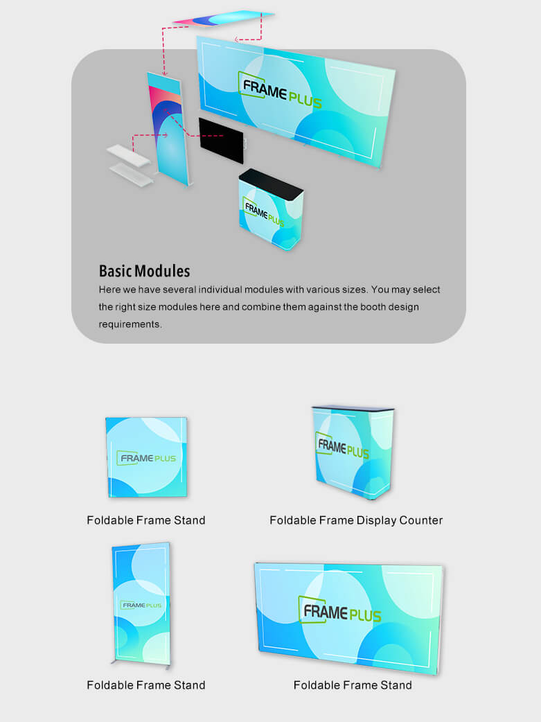 SEG Folding Frame Stand – FramePlus Display Inc