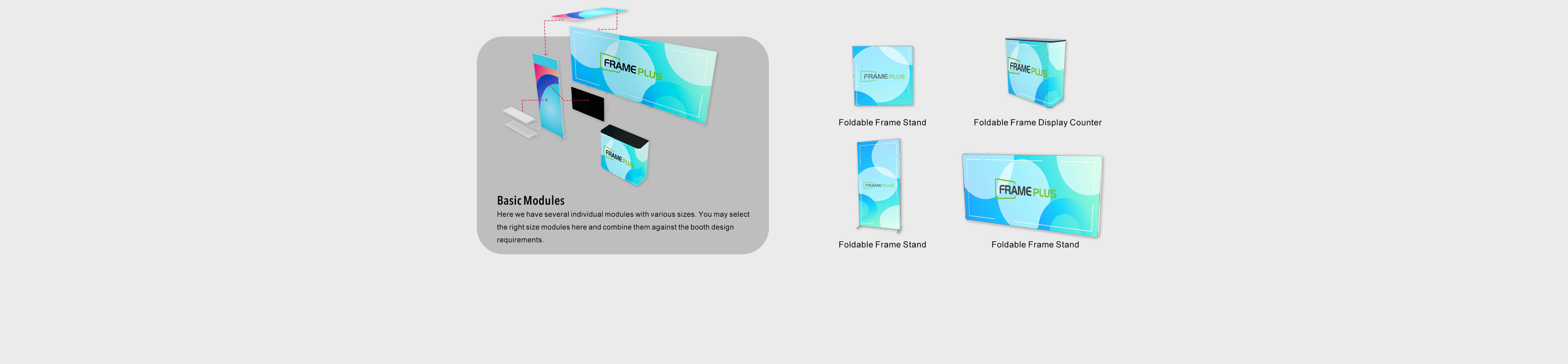 SEG Folding Frame Stand – FramePlus Display Inc